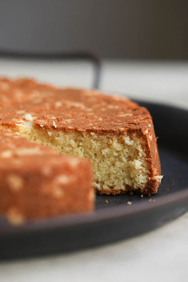 Simple Almond Paste Coffee Cake - Belula