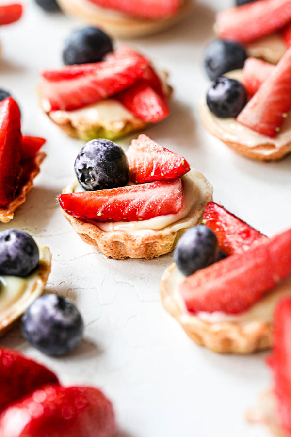 Mini Strawberry Lemon Tartlets - Belula