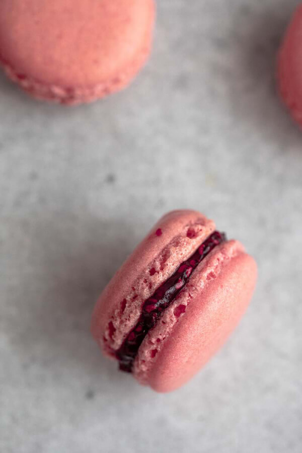 Foolproof French Raspberry Macarons - Belula