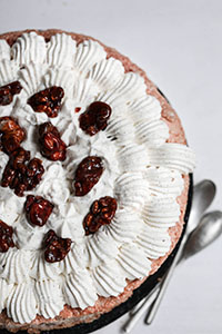 Easy French Walnut Dacquoise Cake - Belula